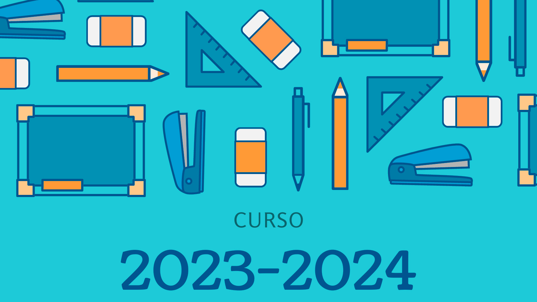 Curso 2023-2024: escolarización, listados de material y libros, calendario escolar, información ...